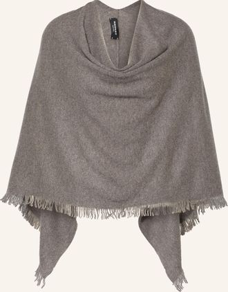 Repeat Repeat Cashmere-Poncho beige
