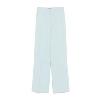 Pinko Blaue Hose mit Verdecktem Verschluss - - Trousers - Damen - Blau - M
