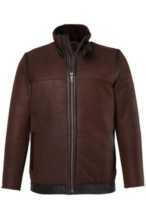 JP1880 Lederjacke Lederjacke aus echt gewachsenem Lammfell bis 7XL