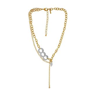 Dansk Copenhagen Audrey Kurze Chunky Perlenkette - - Accessories - Damen - Gelb - ONE SIZE