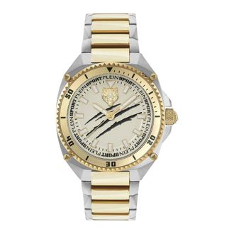 Plein Sport Homme, Accessoires, Jaune, Taille: ONE Size Tiger Luxe Watch