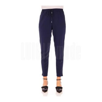 Max Mara Elegante lange Hose - - Trousers - Damen - Blau - M