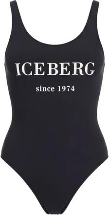 Iceberg Femme, Maillots de bain, Noir, Taille: 38 FR Body One Piece