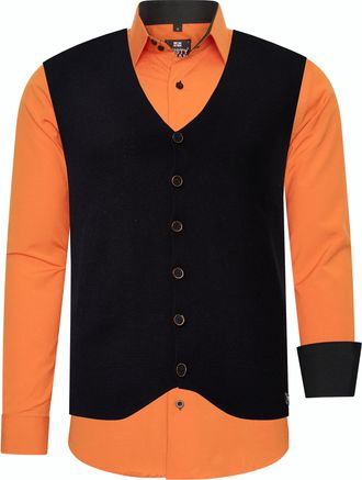 Rusty Neal Hemd mit Weste 2-teilig