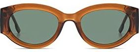 Komono Dax Bronze Lunettes de soleil unisexes Ovales en Bio-Nylon pour homme et femme avec protection UV et verres résistants aux rayures