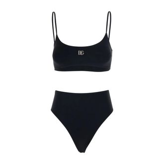 Dolce & Gabbana Damen, Bademode, Schwarzk, SGr&ouml;&szlig;e