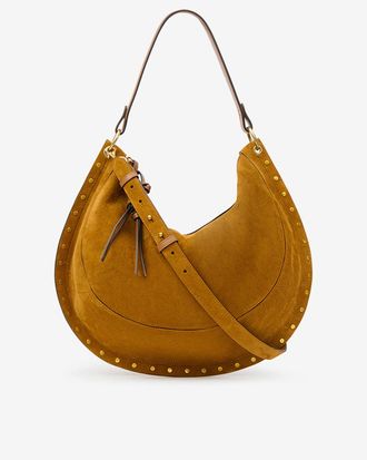 Isabel Marant Sac Oskan Soft L En Cuir Velours - - Cognac - - Isabel Marant
