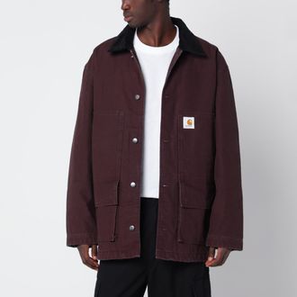 Carhartt Work in Progress Brauner Baumwollmantel von Lander
