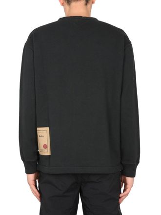 Ten c Cotton Sweatshirt - Black
