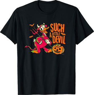 Disney 100 Donald Duck Halloween Such a Little Devil Costume T-Shirt