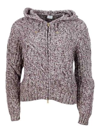 Eleventy Pull Col Rond - Rouge