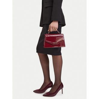 Nine West Handtasche Nine West CEO-LUSTED ROAD-LH22260 Dunkelrot
