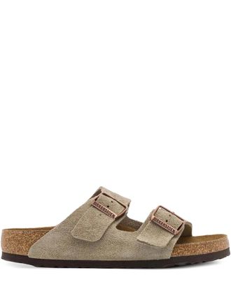 Birkenstock sandales &agrave; d&eacute;tail de boucle - Marron