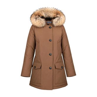 Woolrich Parka Arctic avec fourrure amovible - Femme - Manteaux - Brun - Taille: 42 FR