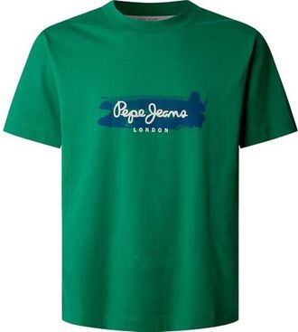 Pepe Jeans London Picthon T-Shirt, Vert (Vert Pop), XXL Homme