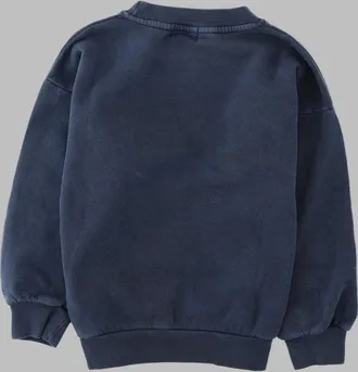 Bobo Choses Logo-Print Cotton Sweatshirt - Blue