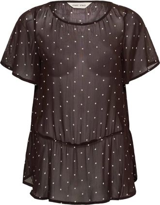 Part Two Femme, Blouses et Chemises, Brun, Taille: 42 FR YaninaPW Blouse