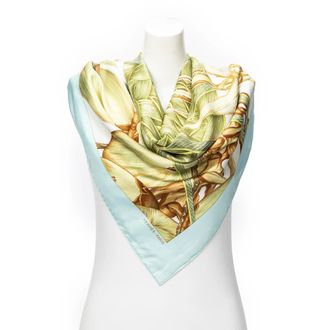 Herm&egrave;s T&uuml;cher & Schals - Scarf - Gr. unisize - in Blau - f&uuml;r Damen