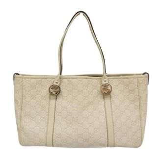 Gucci Pre-owned GG Twins Tote Bag - Femme - Pre-owned - Beige - Taille: ONE Size