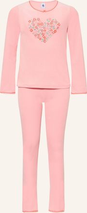 Petit Bateau Petit Bateau Schlafanzug Aus Nicki rosa
