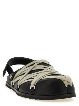 Rick Owens Megalace Mule - Black
