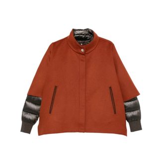 Moorer Resia-Cwr Cape - - Jackets - Damen - Orange - 2XS