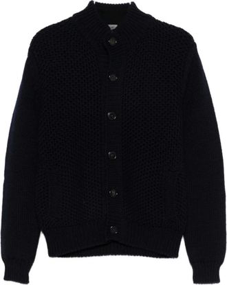 Corneliani Homme, Pulls, Noir, Taille: L Maglia bottoni