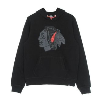 47 Brand Imprint Burnside Hood - - Sweatshirts & Hoodies - Herren - Schwarzk - M