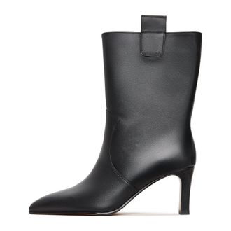 Cesare Gaspari Elegante High-Heel-Stiefel Ava - Schwarz - - Shoes - Damen - Schwarzk - 40 EU