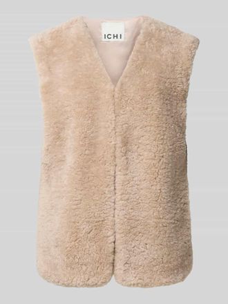 Ichi Weste mit Kunstfellbesatz Modell HIZALA