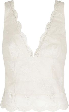 Pinko Pinko, Femme, Tops, Beige, Taille: 38 FR Janessa Top