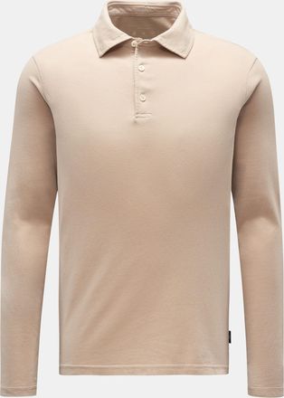 04651/ Herren - Longsleeve-Poloshirt Organic Polo LS beige