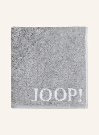 Joop Handtuch Classic Doubleface grau