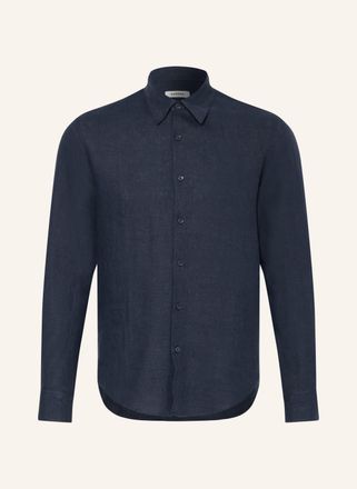 Sandro Sandro Leinenhemd Regular Fit blau
