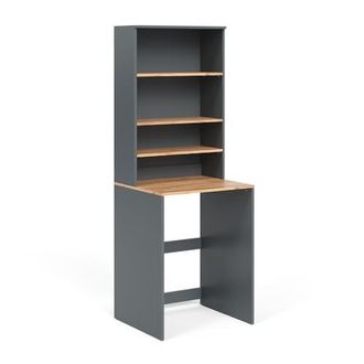 Vicco Meuble lave-linge Vicco Anthracite/Ch&ecirc;ne Goldkraft Viktor 66x88x60 cm - Meuble de salle de bain pour lave-linge, espace de rangement suppl&eacute;mentaire au