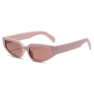 Generic Lunettes De Soleil &Agrave; Monture Fine For Hommes Et Femmes, Id&eacute;ales For Les D&eacute;placements Quotidiens, Les F&ecirc;tes, Le Shopping Et Bien Plus Encore.(Pink)