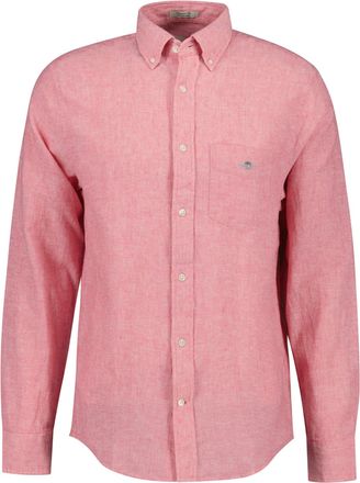 GANT Regular Cotton Linen Hemd