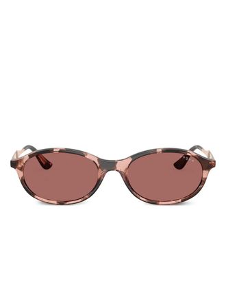 Vogue Eyewear lunettes de soleil à monture ovale - Rose