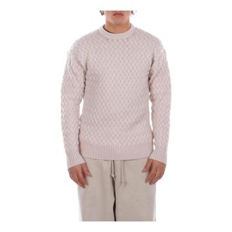 Alpha Studio Round-Neck Strickwaren - - Knitwear - Herren - Grau - L