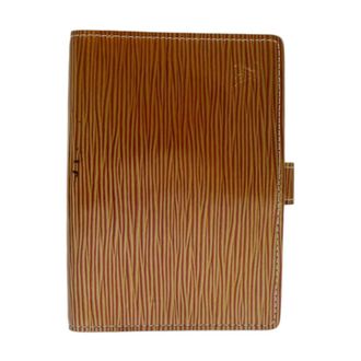Louis Vuitton unisex, Pre-owned, Orange, Taille: ONE Size Pre-owned Vintage Epi Leather Agenda Cover
