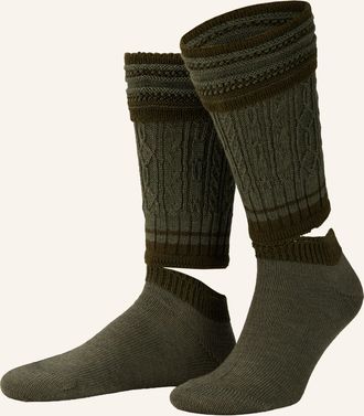 Lusana Lusana Loferl Wadlw&auml;rmer Aus Merinowolle gruen