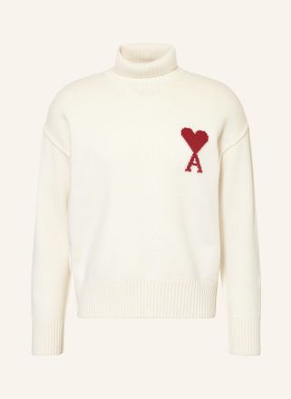 Ami Ami Paris Rollkragenpullover weiss