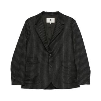 Barena Miriam Nadelstreifen-Jacke - - Jackets - Damen - Grau - L