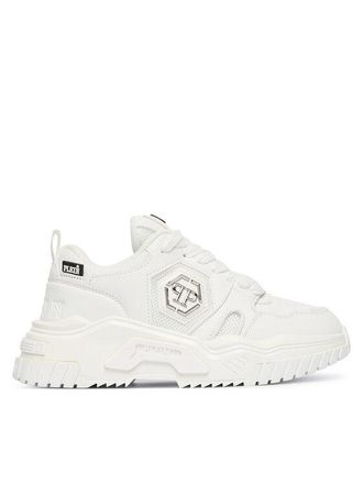 Philipp Plein Sneakers New Predator FAES USC0837 PTE003N Wei&szlig;