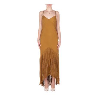 Pinko Pinko, Damen, Kleider, Braun, LGr&ouml;&szlig;e