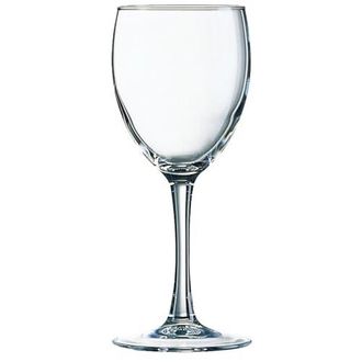 Arcoroc Princesa Verre de vin 230ml, sans rep&egrave;re de remplissage, 6 Verres