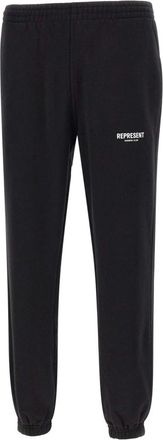 Represent Represent, Homme, Pantalons, Noir, Taille: S Joggers en coton avec logo