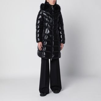 Moncler Daunenjacke Fulmarusse in Schwarz aus Nylon