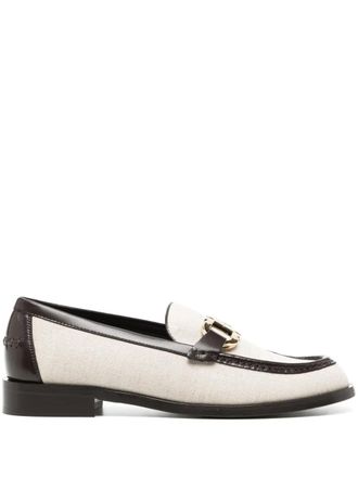 Ferragamo mocassins Gancini - Tons neutres