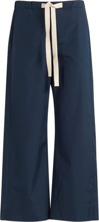 Max Mara Femme, Pantalons, Bleu, Taille: 34 FR Smmargento Pantalons